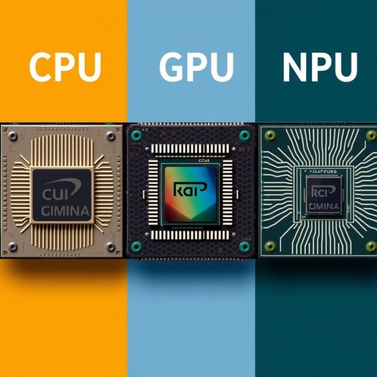 CPU vs GPU vs NPU 정의와 차이점 - 디지털 인사인트 매거진
